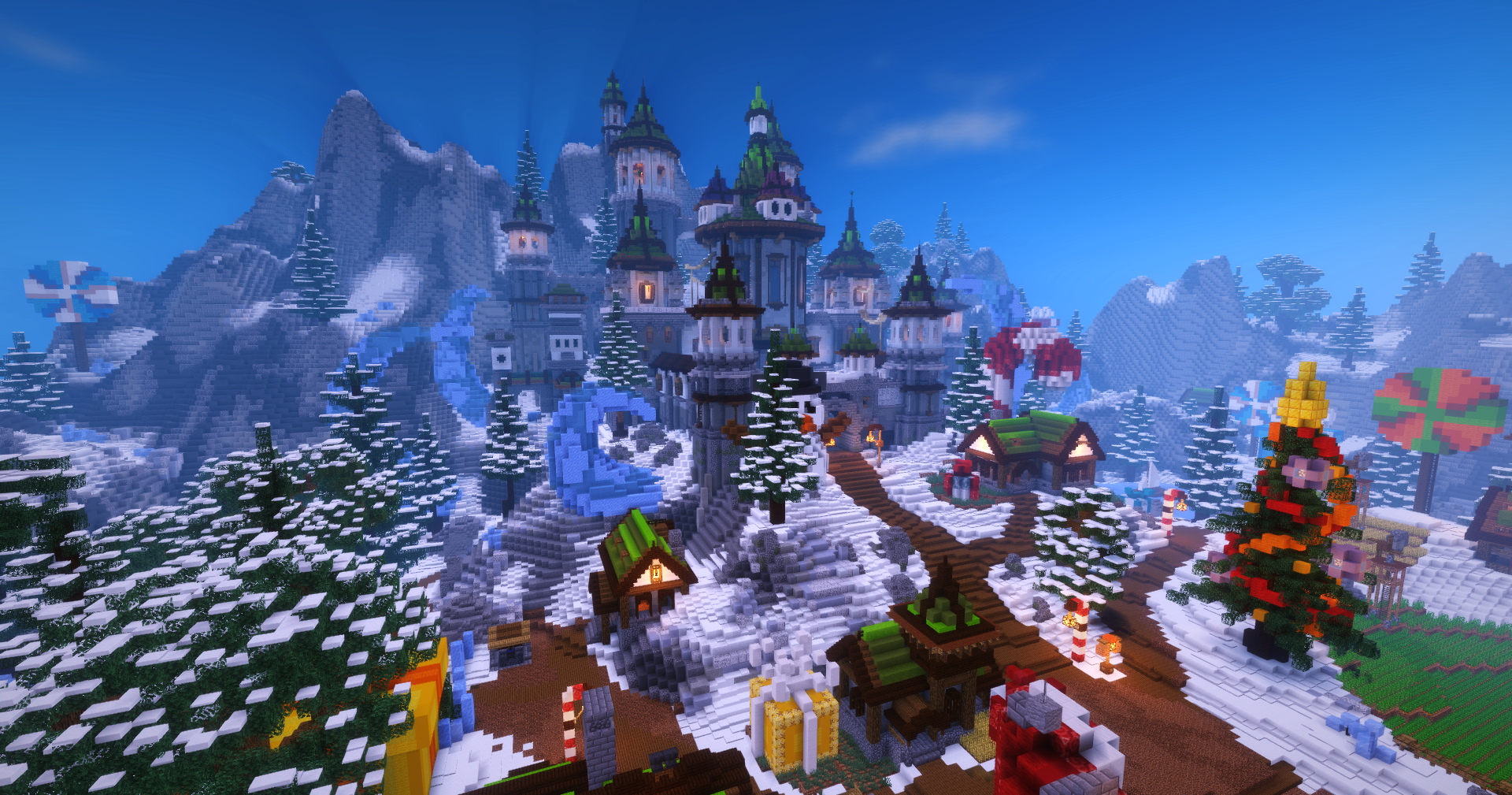 Winter Spawn - Survival Castle | Chunkfactory